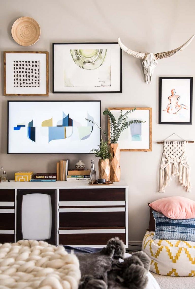 Easy Gallery Wall Ideas + Tips for Hanging a Gallery Wall Quickly ...