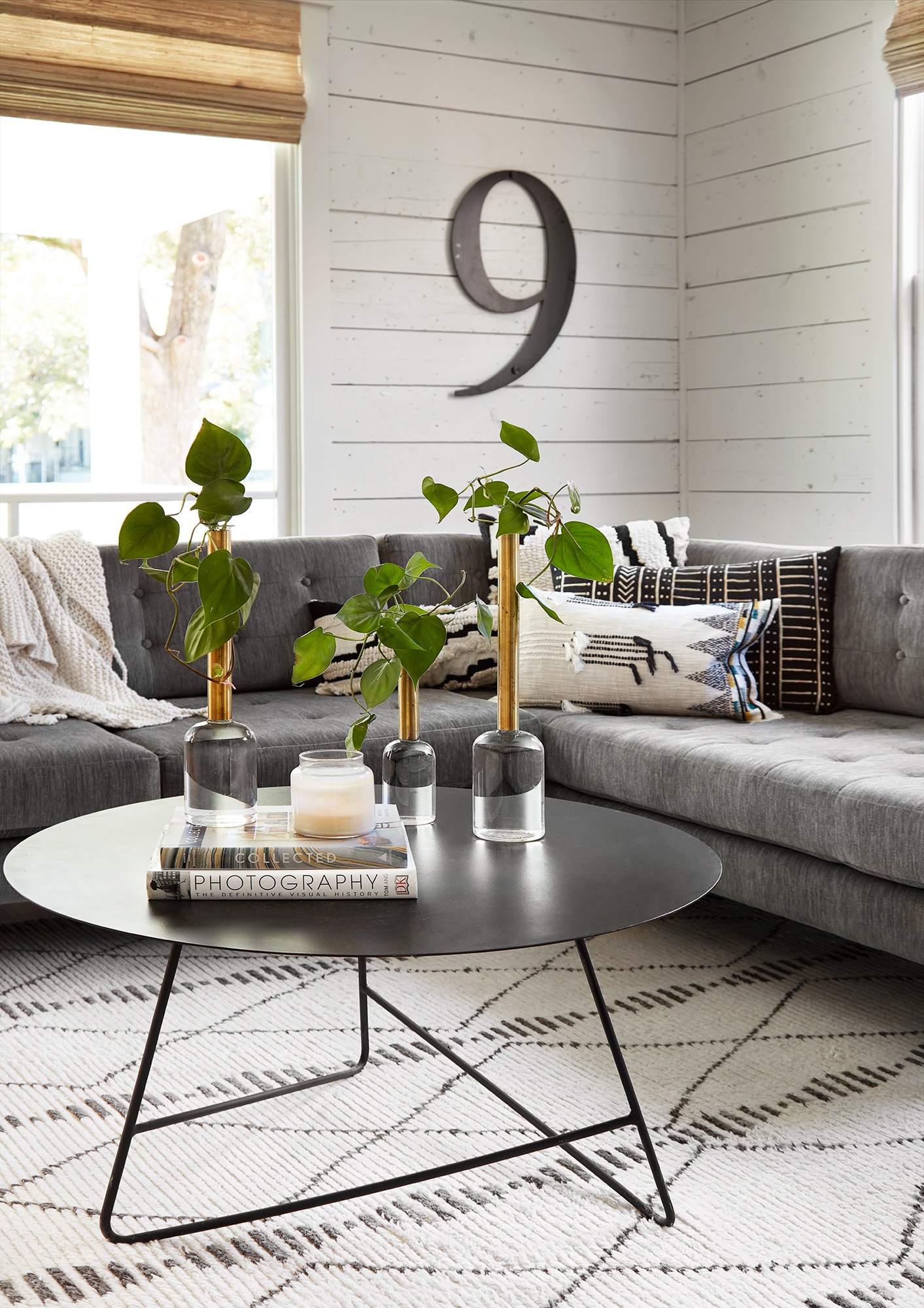 Get This Look: Fixer Upper Living Room from The Americana House ...
