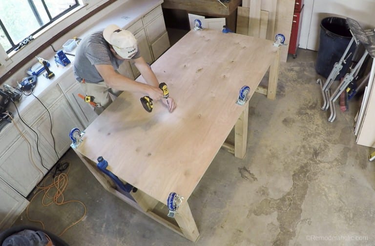 Table Saw Workbench Building Plans with Rockler T-Track System ...