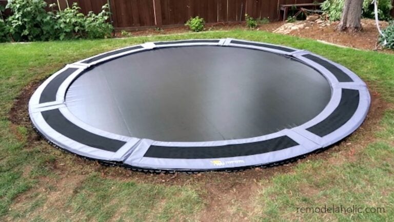 14 Tips for In-Ground Trampoline Installation | Remodelaholic