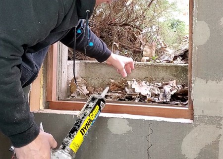 How to Install a Window in Basement Bathroom | Remodelaholic