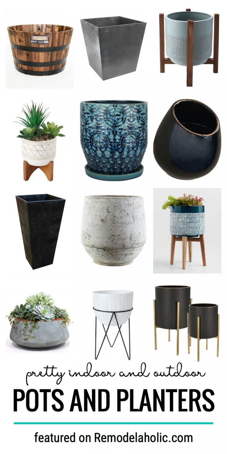 50+ Hanging Planters, Pots, and Planters | Remodelaholic