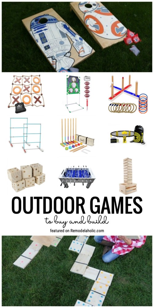 30+ Fun Outdoor Games | Remodelaholic