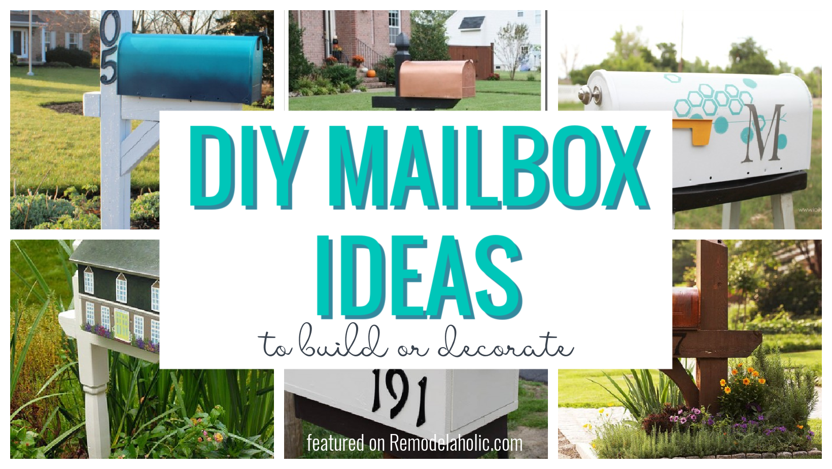 DIY Mailbox Ideas | Remodelaholic