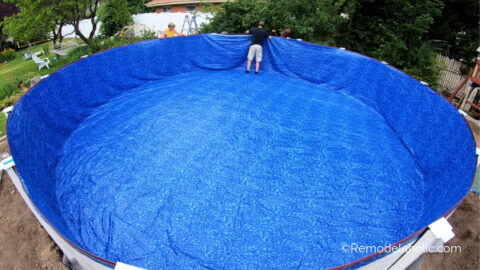 How to Install an Above Ground Pool (with Video) | Remodelaholic