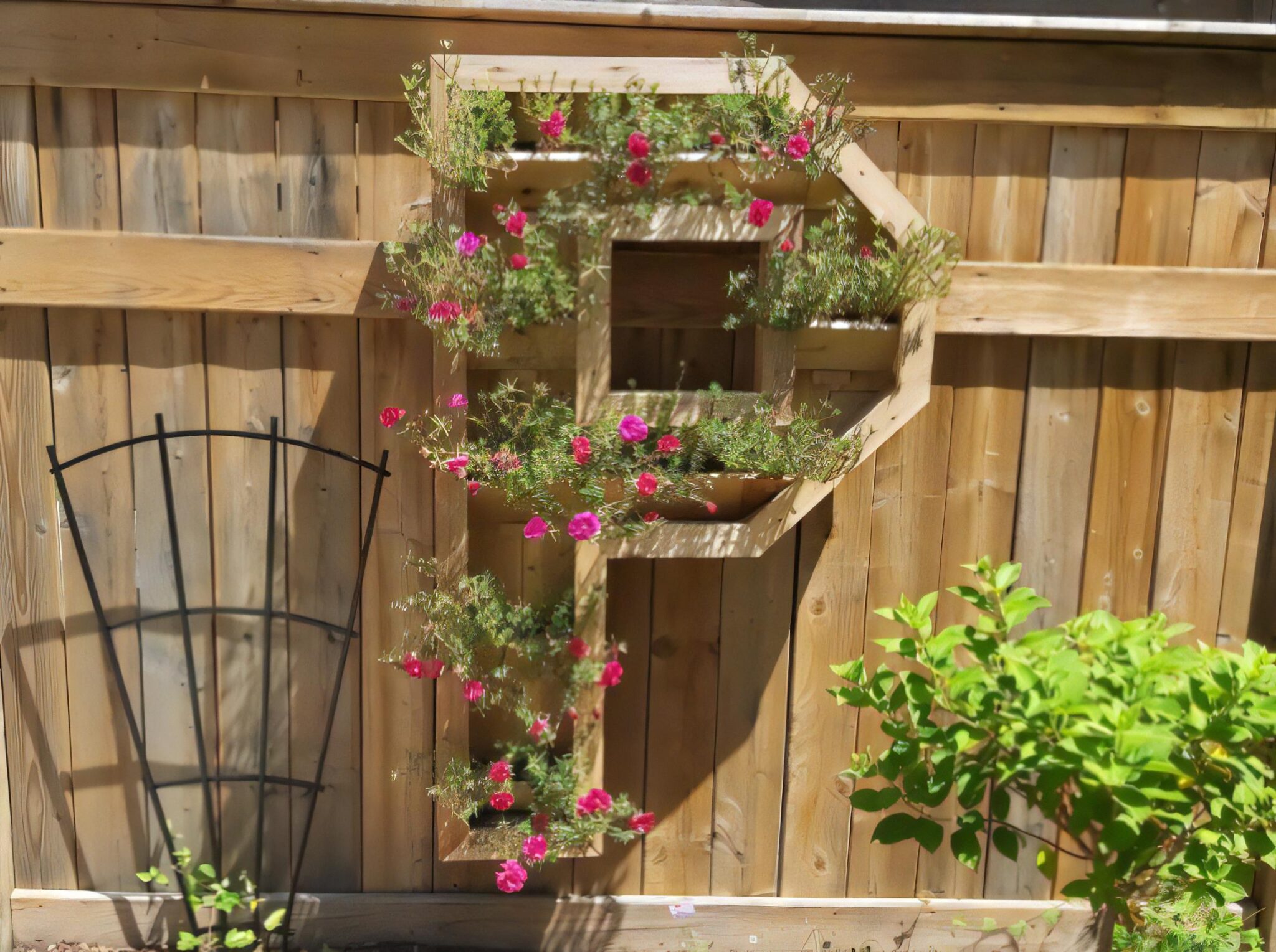 Build And Plant Your Own Personalized Monogram Planter! | Remodelaholic