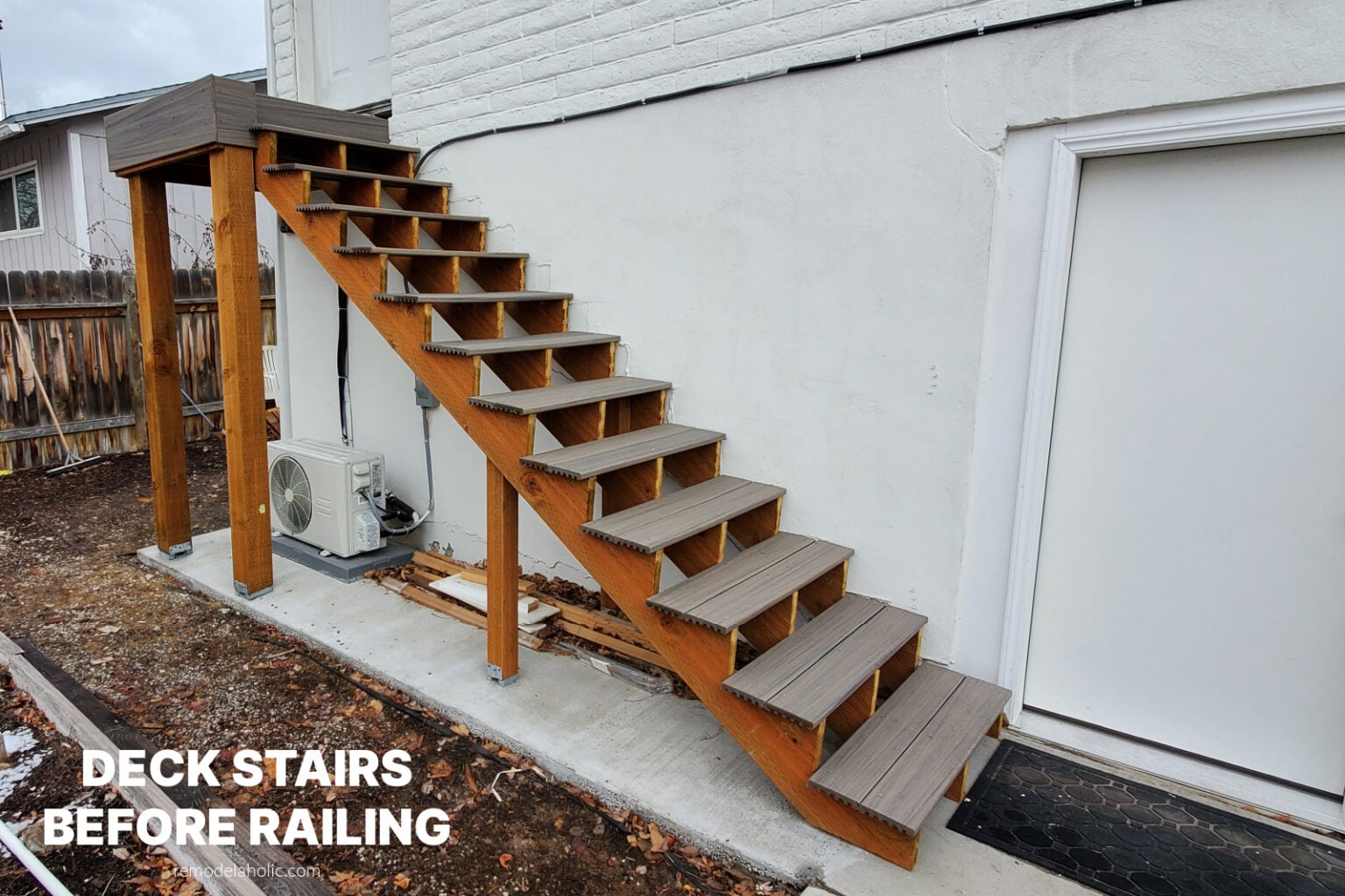 How To Install DIY Deck Railing for Stairs: A Step By Step Guide ...