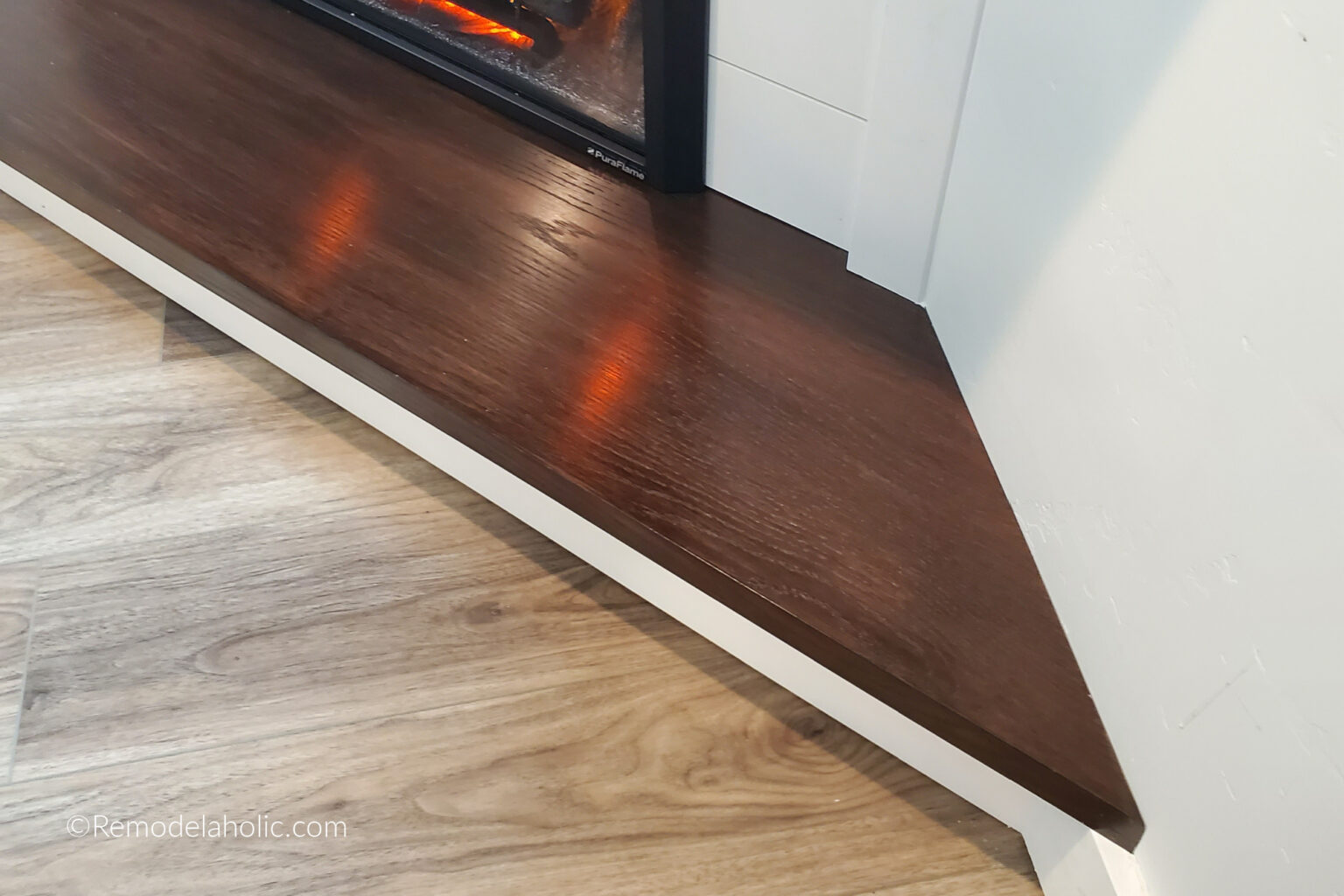 How to Build a Gorgeous DIY Corner Fireplace (Plus a Mantel with Hidden ...