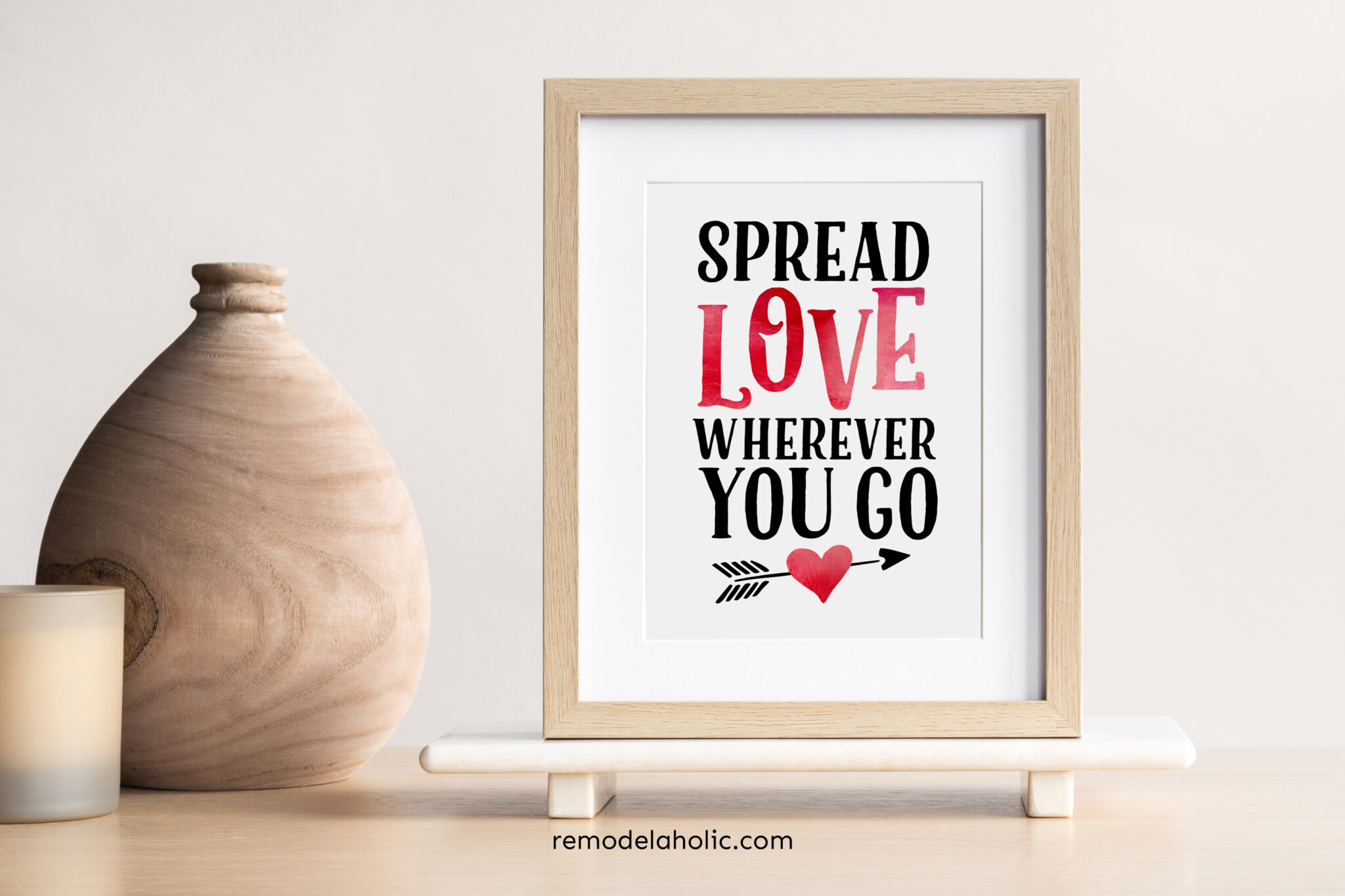 Free Kindness Art Printables to Spread Love | Remodelaholic
