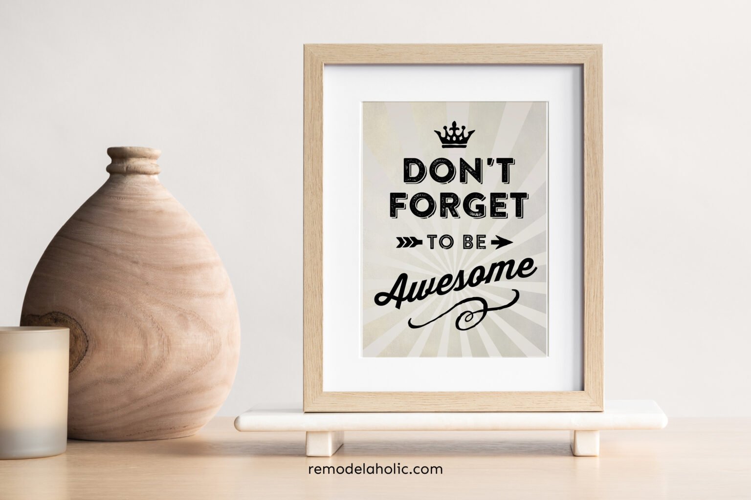 Inspirational Free Printable Wall Art for Bedroom Decor | Remodelaholic