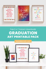 Free Printable Graduation Quotes To Inspire a Bright Future | Remodelaholic